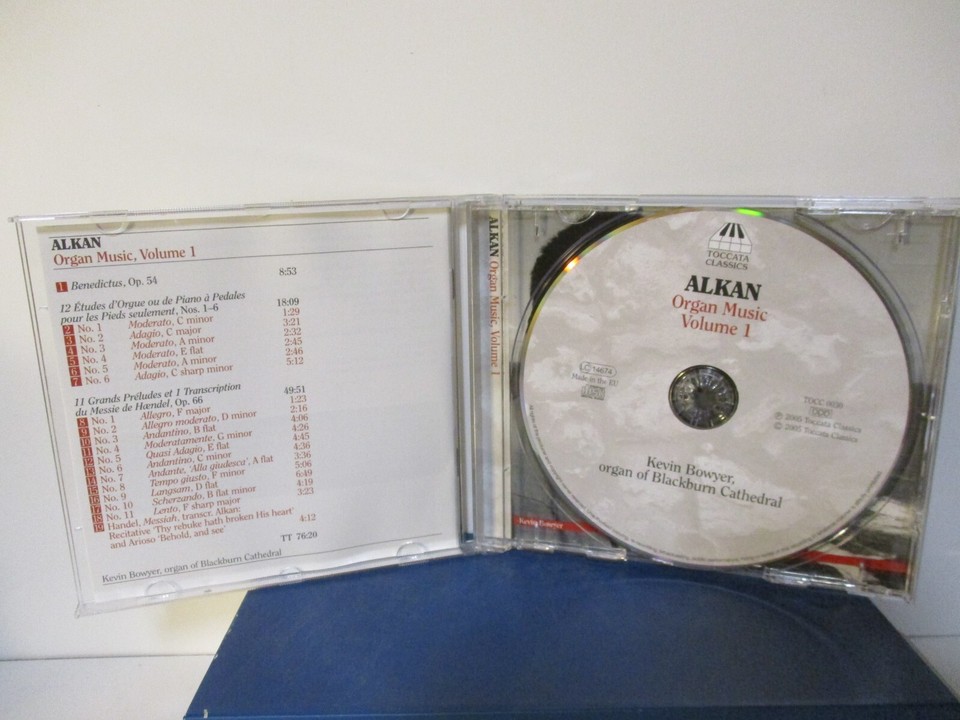 Charles-Valentin Alkan : Organ Works Vol. 1 - CD - MINT condition - E24 ...