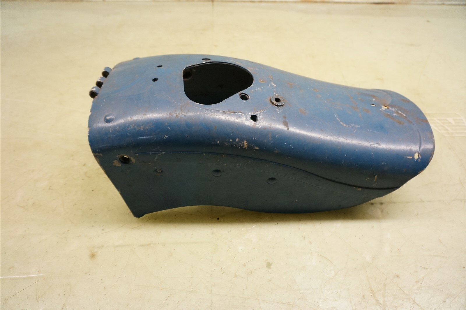 1965 Harley Panhead rear fender flip duo glide fl flh Shovelhead *2597 ...