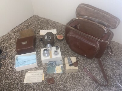 Vintage Revere Eight Model 88 Movie Camera with Lots Of Extras Case ...