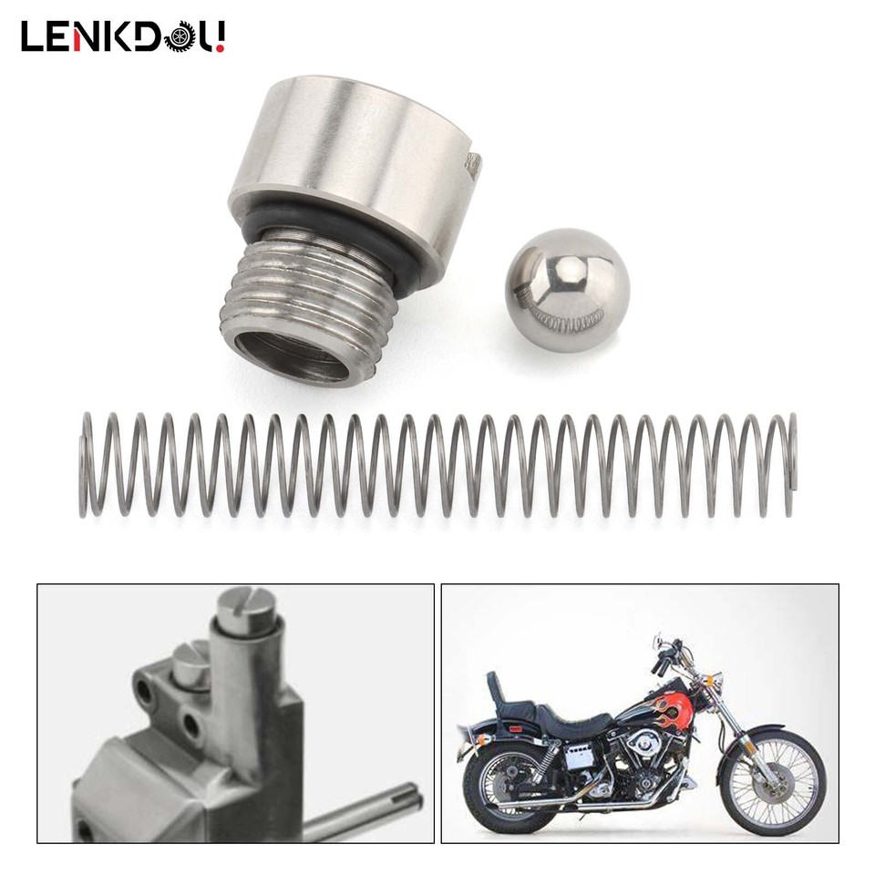 Oil Pump Check Valve Kit For Harley Big Twin Shovelhead Evolution FL FX ...