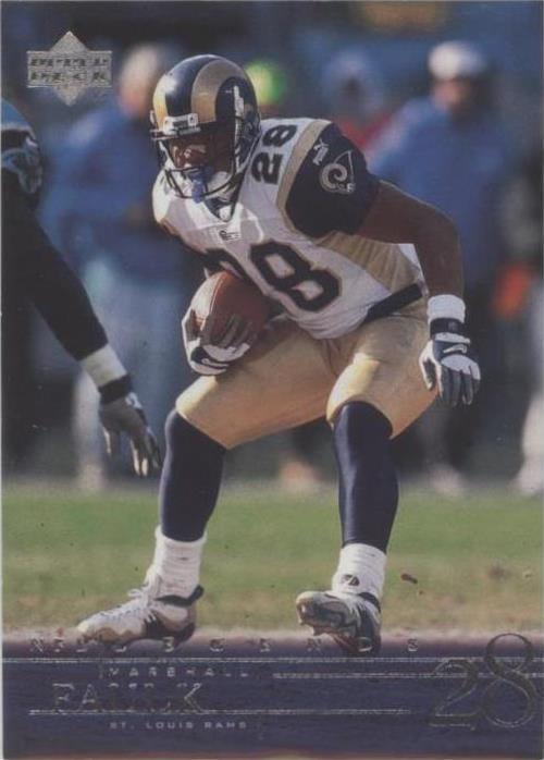 2001 Upper Deck NFL Legends - Marshall Faulk #81 for sale online | eBay