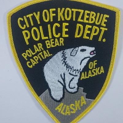 City of Kotzebue Alaska Police Dept Patch – Polar Bear Capital of ...