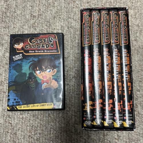 Case Closed Case Four Boxset (5 DVDs) + The Secret Life Of Jimmy Kudo ...
