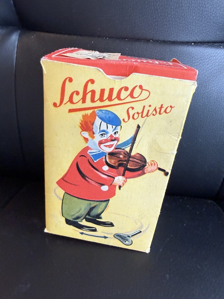 Vintage Schuco Solisto Monkey Drummer Wind Up Toy - Working w BOX | eBay