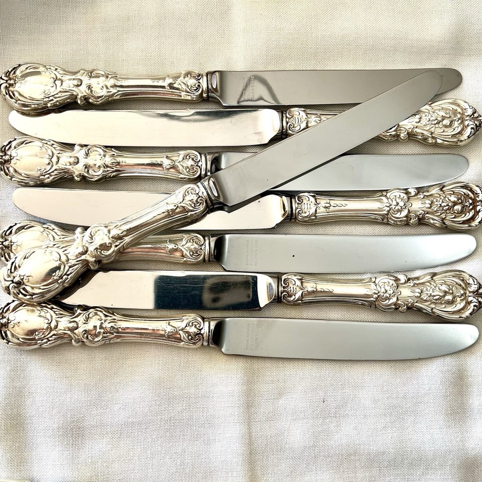 One (1) Reed & Barton Francis I Mirrorstele/Sterling HH Dinner Knife | eBay