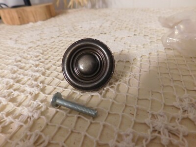 1 AMEROCK KNOB/PULL OILED ANTIQUE BROWN, 1 3/8" | eBay