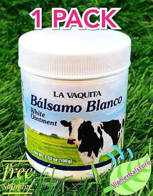 La Vaquita Balsamo Blanco BALSAM White Ointment 3.52 oz 100 grs Free ...