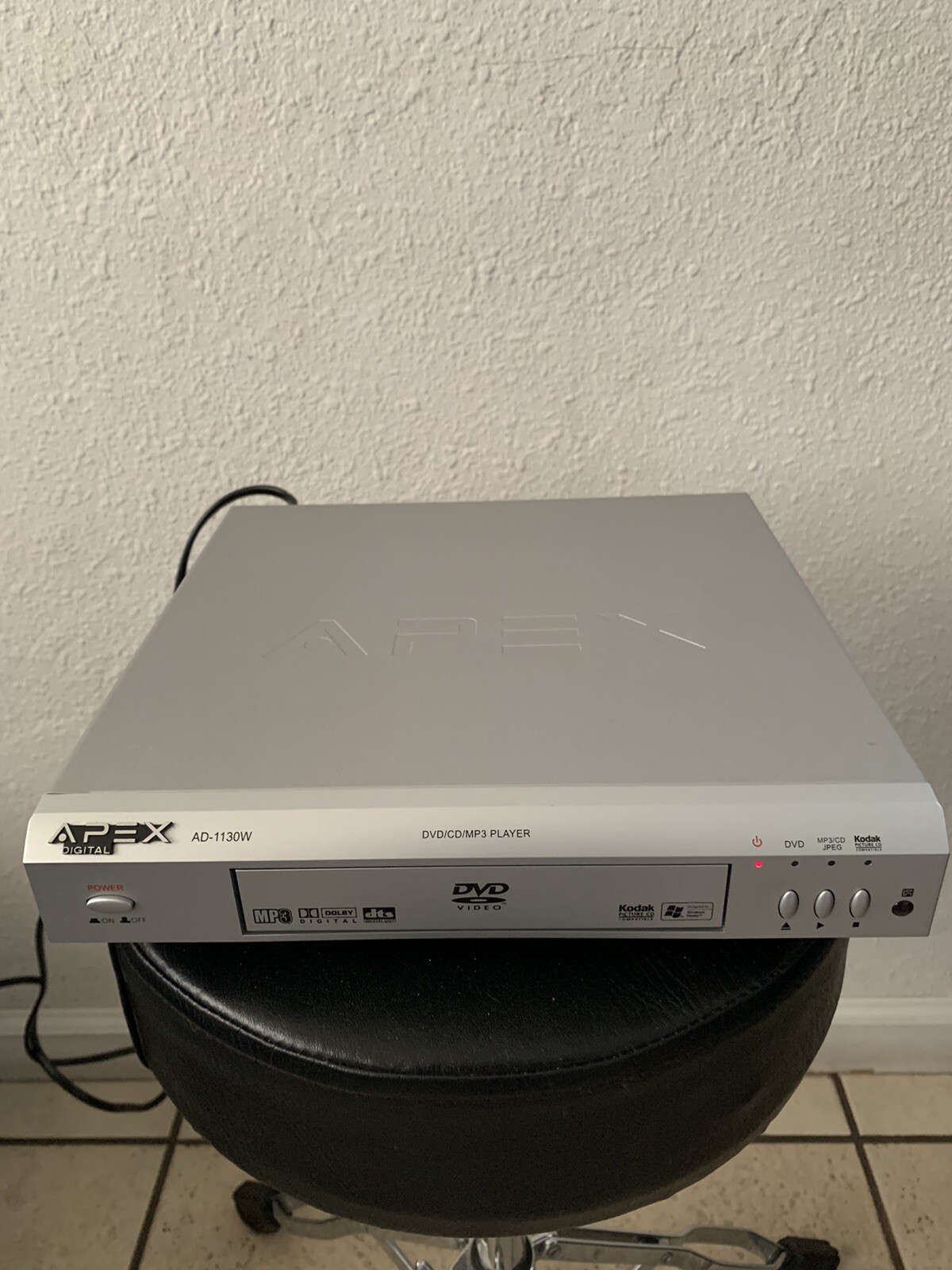 Apex Digital DVD Player AD-1130W ORIGINAL BOX INCLUDED **READ ...
