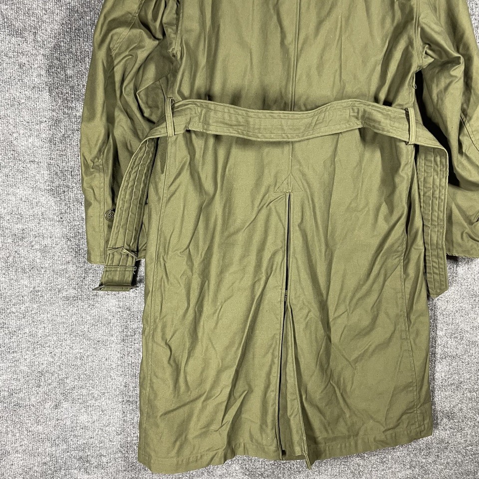 VTG US Military Jacket Mens Medium Short Green Overcoat OG 107 Army 5th ...