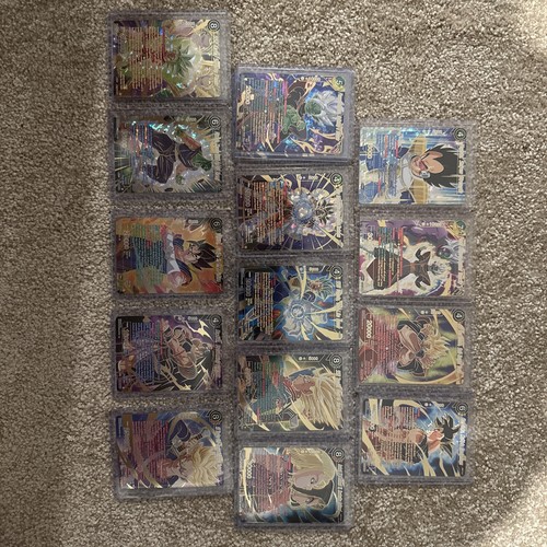 Dragon Ball Super Card Game Perfect Combination 14 Card Lot SR SPR Set ...