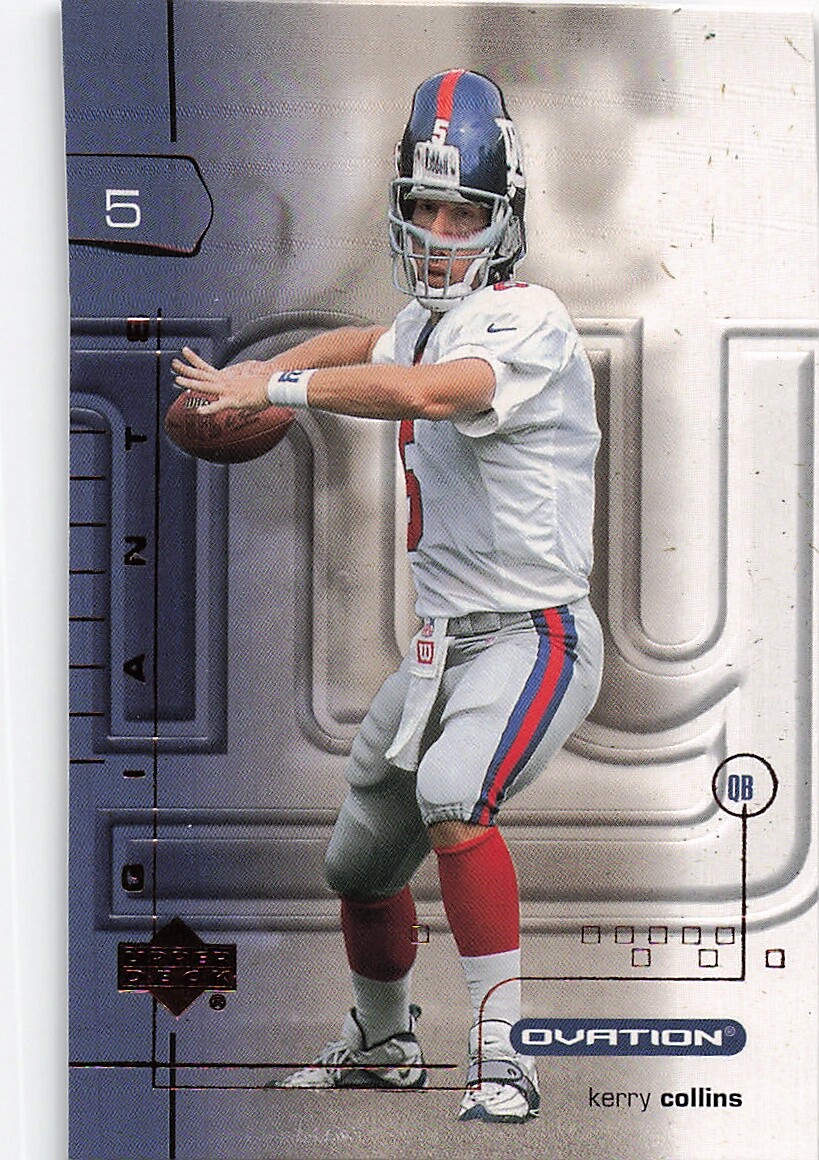 2001 Upper Deck Ovation - #59 Kerry Collins for sale online | eBay