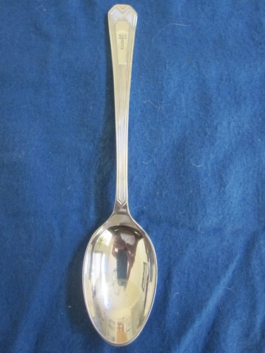 Vintage L&B (Larder & Burgess) EPNS Silver Spoon w- "CS BTC" Inscribed ...