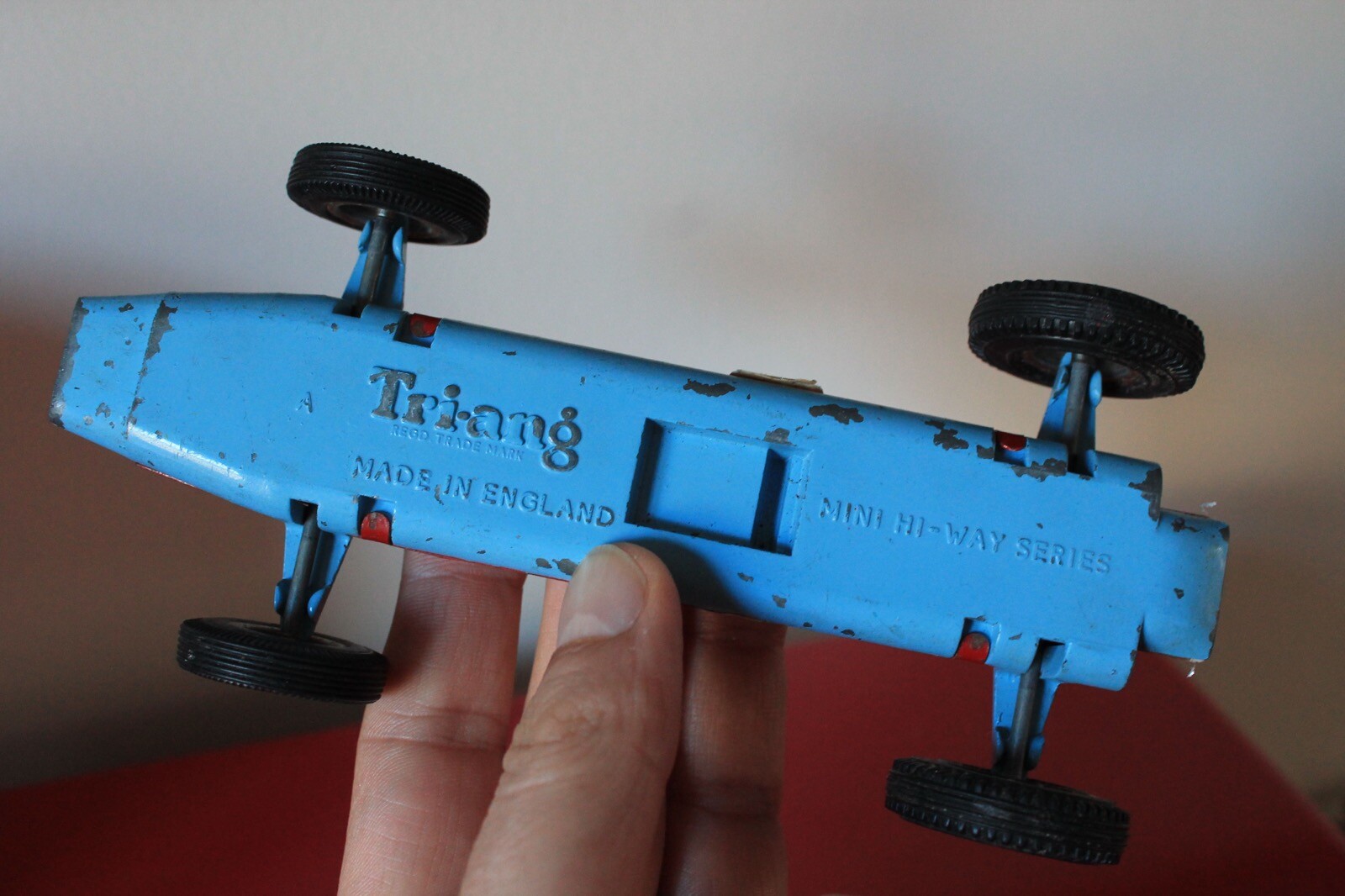 TRI-ANG 7” Mini Hi-Way Series RACING Car VINTAGE Toy Diecast Triang ...