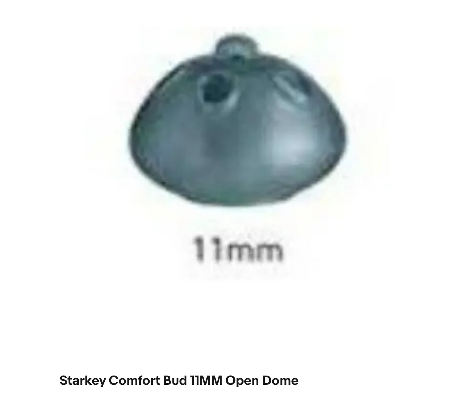 Starkey Comfort Bud / Domes Size = 11 mm Open .. Pack of 10 - Ships ...