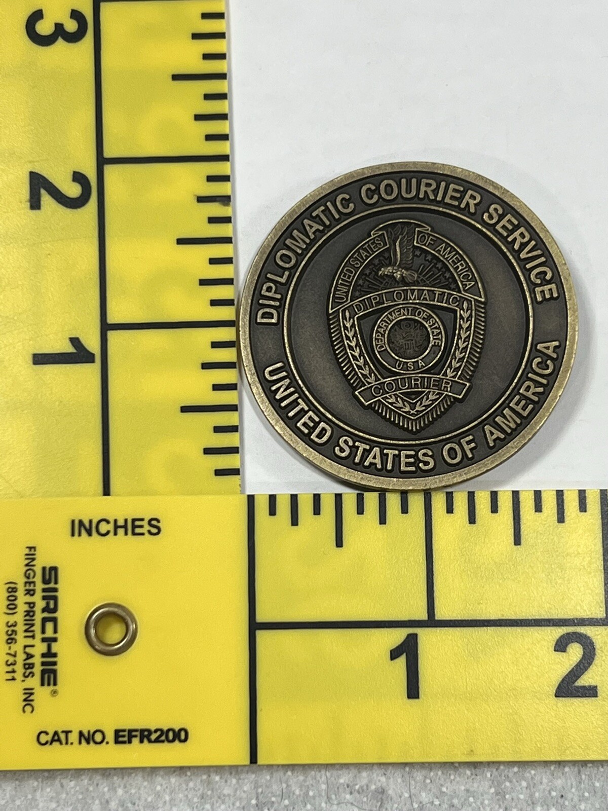 Diplomatic Security Courier Service 1918-2018 Anniversary Challenge ...