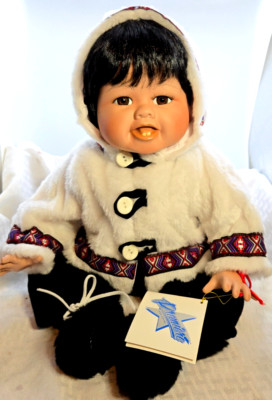 Eskimo Baby Boy Haiku #269/1000 W/ Two Teeth by Gene Schooley w/tag | eBay