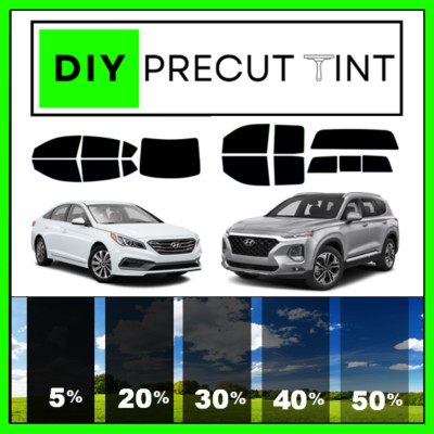 DIY PreCut Premium Ceramic Window Tint Kit Fit ANY Hyundai 2000-2024 ...