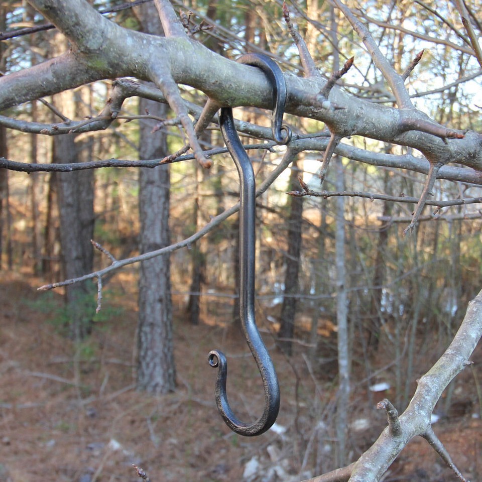 Medieval Themed Forged Steel S Hook | Kitchen Camping Cooking ...