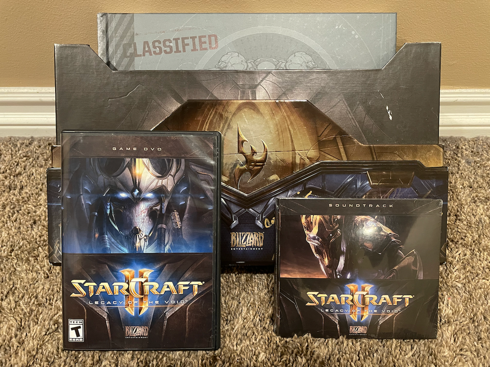 SIGNED! StarCraft II: Legacy of the Void: Collector's Edition (Win/Mac ...
