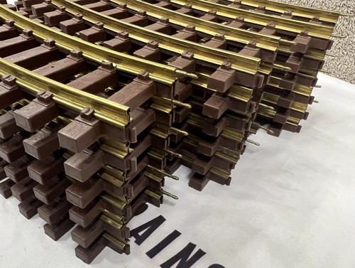 Lionel R1 G-gauge G Scale brass Plastic Lot of 18 pcs 4 Foot Dia ...