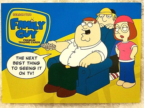 FAMILY GUY TRADING CARDS PROMO CARD P1 SEASON 2 INKWORKS 2005 mint | eBay
