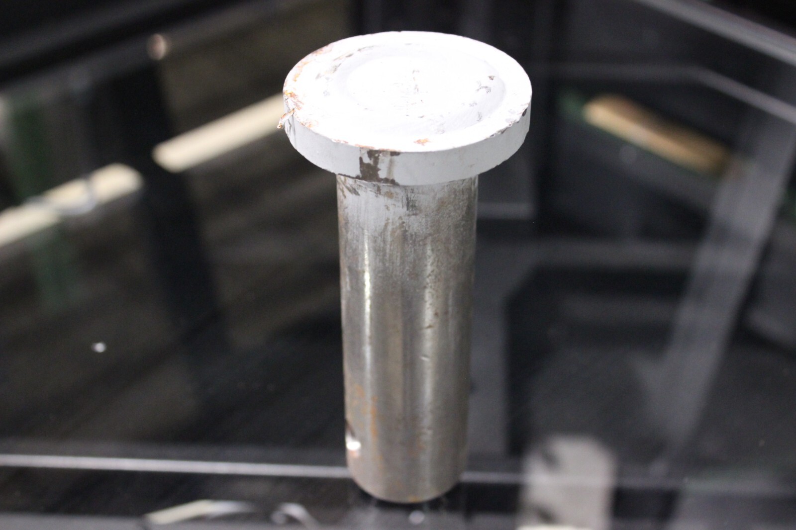 45351017 Lot of 2 U-Haul Tow Dolly Pins Assy 5.5 inches Crown OD 2.5 ...