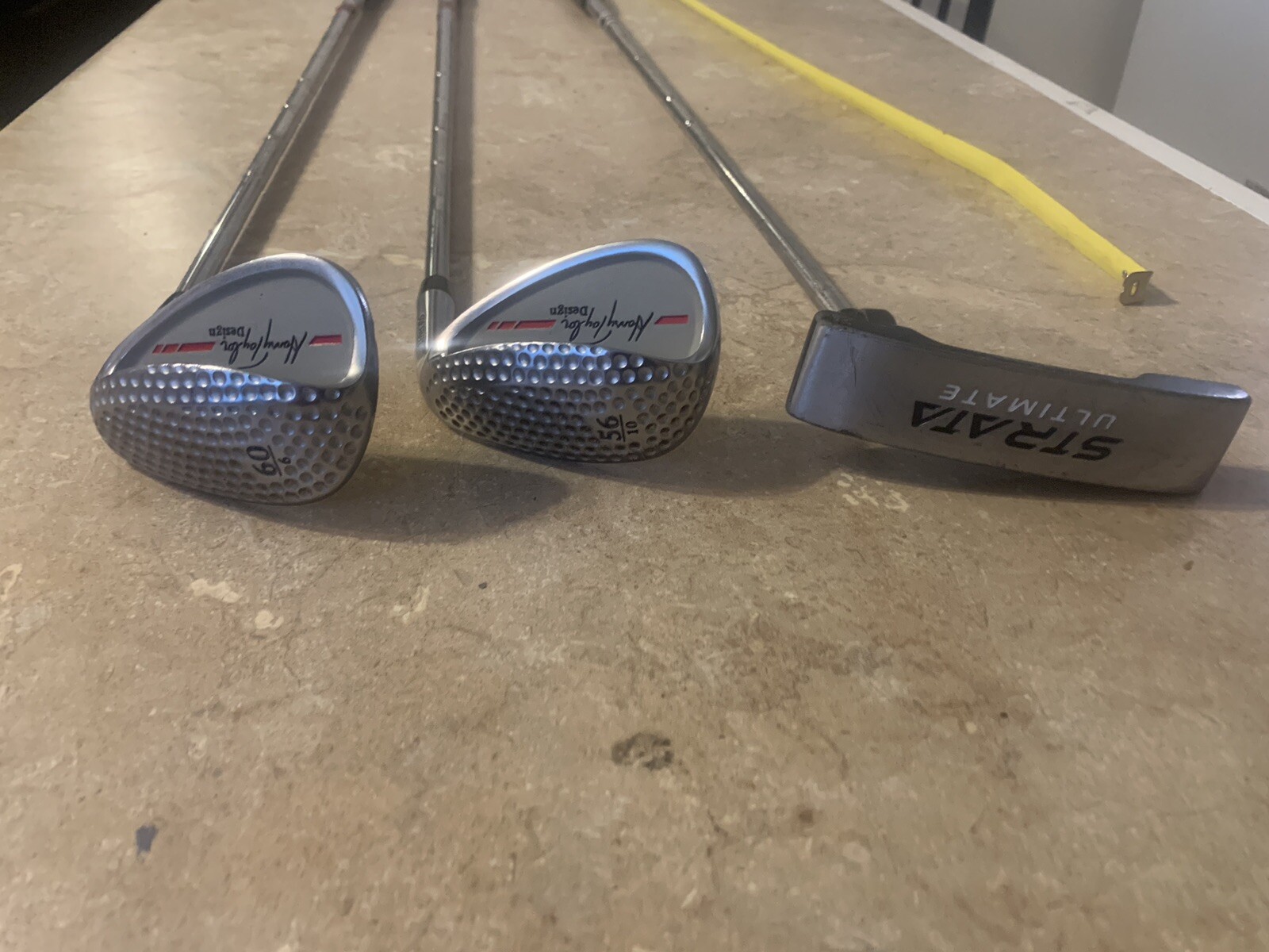 Harry Taylor 405 Series Wedge Set 56 & 60 Degree & Callaway Strata ...