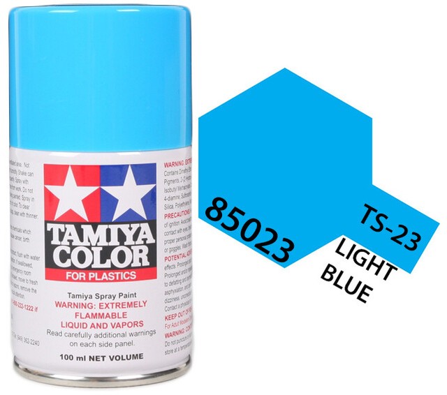 Tamiya Spray Lacquer Ts23 Light Blue 3 Oz Tam85023 for sale online | eBay