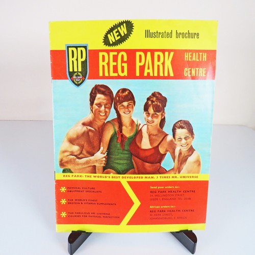 Vintage Reg Park Health Centre Illustrated Brochure Magazine - RARE | eBay