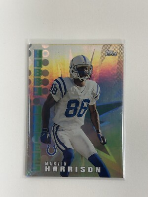 2002 TOPPS HOBBY MASTERS MARVIN HARRISON INDIANAPOLIS COLTS #HM4 HOF | eBay