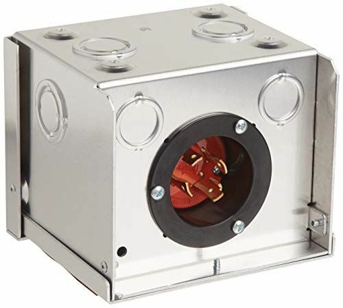 Generac 6343 30-Amp 125/250V Raintight Aluminum Power Inlet Box ...