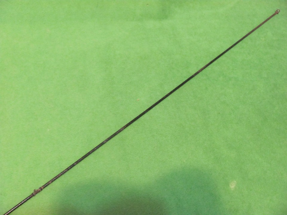 ANTIQUE/VINTAGE VIM 8' 9" 3-PIECE STEEL FLY FISHING ROD. MADE IN USA ...