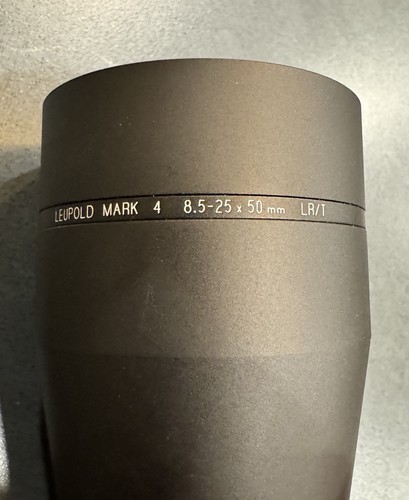 Leupold Mark 4 Scope 8.5-25X50mm TMR/MOA/SFP | eBay