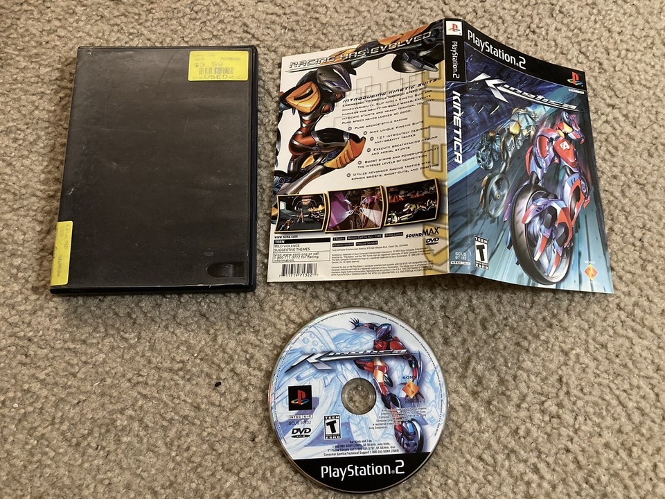 Kinetica (Sony PlayStation 2, 2001) PS2 711719713227 | eBay
