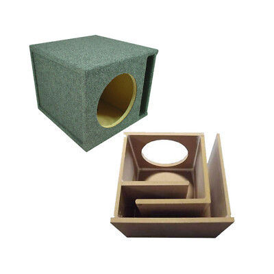 Car Audio Single 15" SPL Bass Subwoofer Labyrinth Vent Sub Box Stereo ...