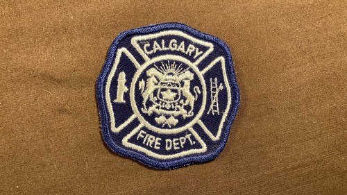 Calgary Alberta Canada Fire Department Patch Firefighter EMS Vintage | eBay