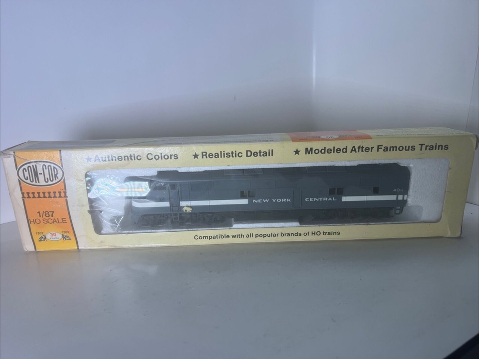 CON-COR LOCOMOTIVE New York CENTRAL CAB #4011 1:87 Scale Model Kit ...