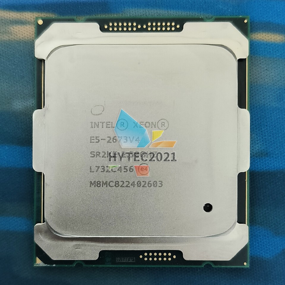 Intel Xeon E5-2673 V4 SR2KE 2.30GHz 20Cores 135W LGA-2011-3 CPU ...