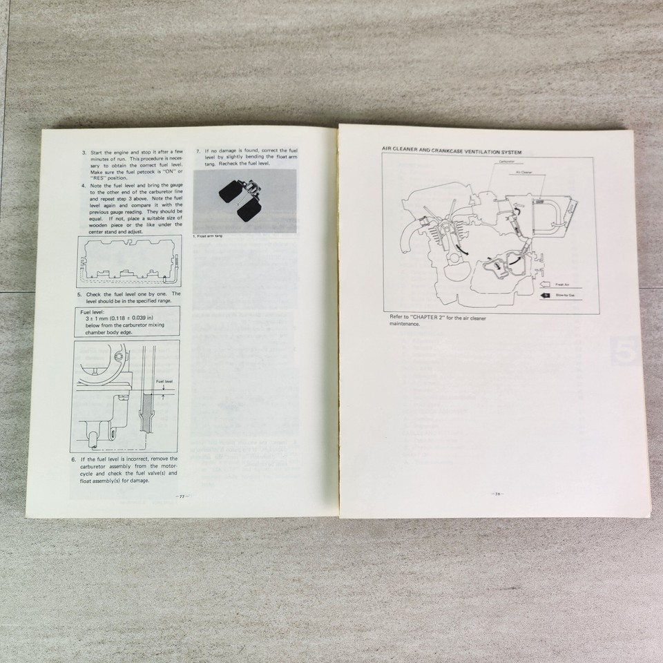 Yamaha Maxim XJ750J Service Manual OEM LIT-11616-XJ-71 Motorcycle ...