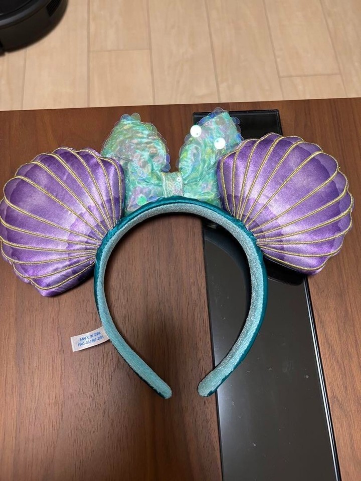 Tokyo Disney The Little Mermaid Ariel Shoulder Bag & Head Band Set TDS ...