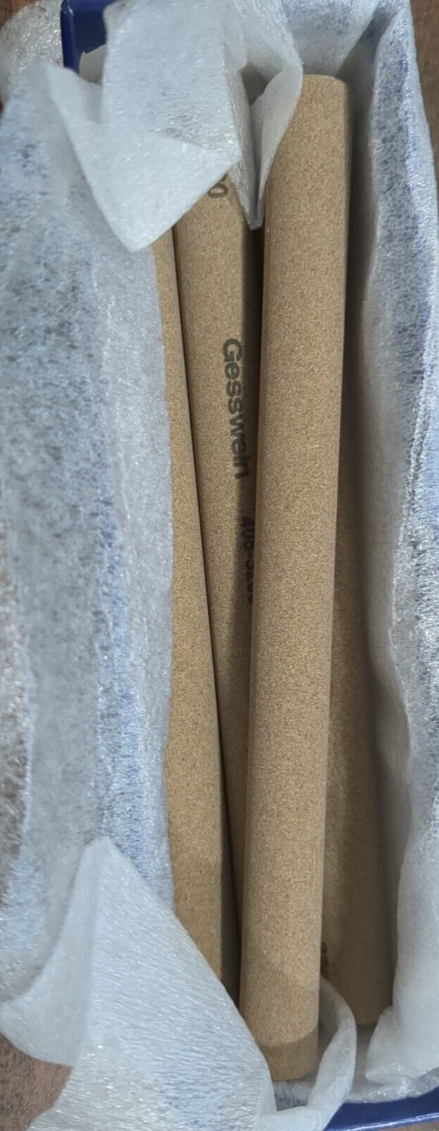 Round Polishing Stone 4pk: Aluminum Oxide, 1/2" Wide 6" OAL 4053205 | eBay