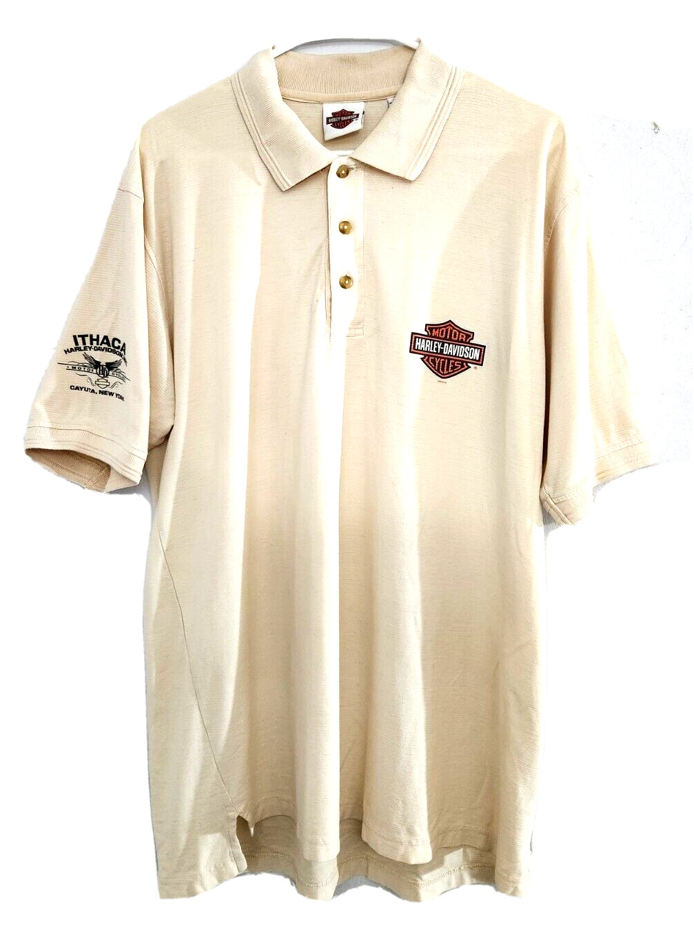 Harley-Davidson Motorcycles Polo Shirt Men's Size L C… - Gem