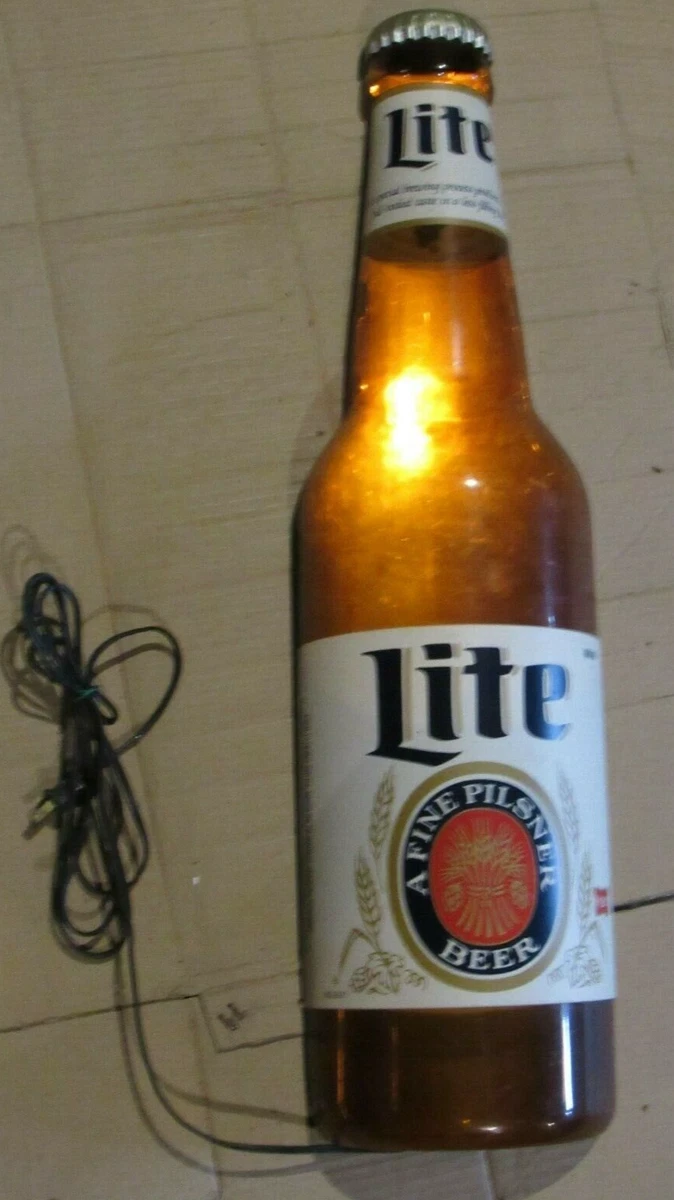Miller Lite Beer Bottle