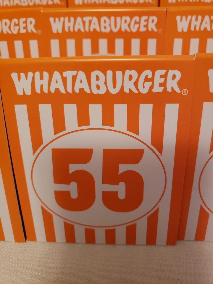 Individual WHATABURGER Restaurant Table Tent Numbers - Modern Glossy | eBay