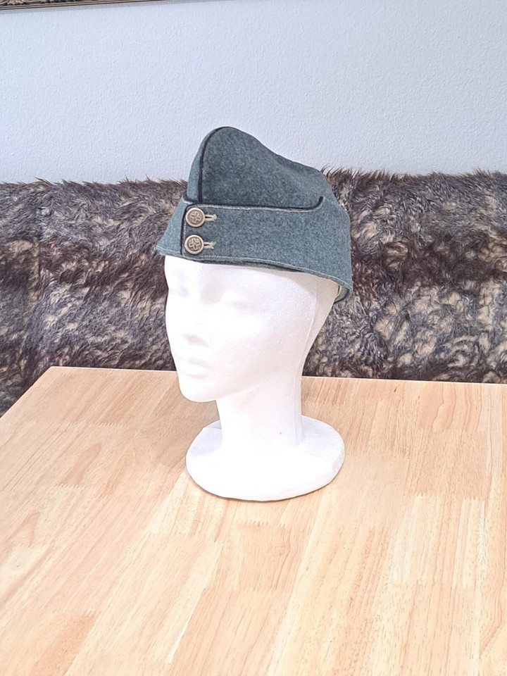 WW2 WW1 VTG Swiss Army Uniform 2 FUNCTIONS Military Cap Wool Hat Metal ...
