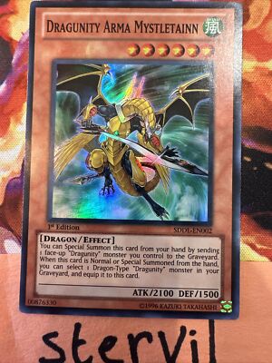 Yu-Gi-Oh! TCG Dragunity Arma Mystletainn Structure Deck: Dragunity ...