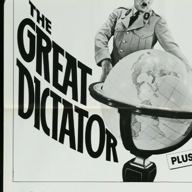 The Great Dictator - Modern Times - original movie poster - Charlie ...