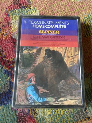 Alpiner TI Texas Instruments Home Computer Game Gaming Cartridge w ...