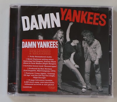 Damn Yankees self titled CD new Rock Candy Records Reissue s/t same | eBay
