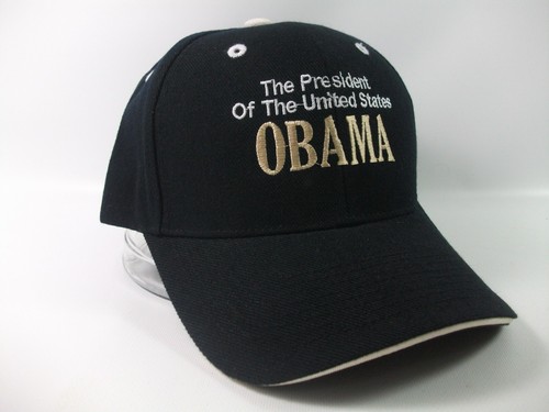 President United States Obama POTUS Hat Black Hook Loop Baseball Cap | eBay